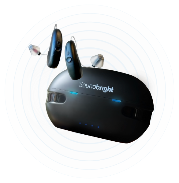 Soundbright Discovery Rechargeable Hearing Aids with Bluetooth