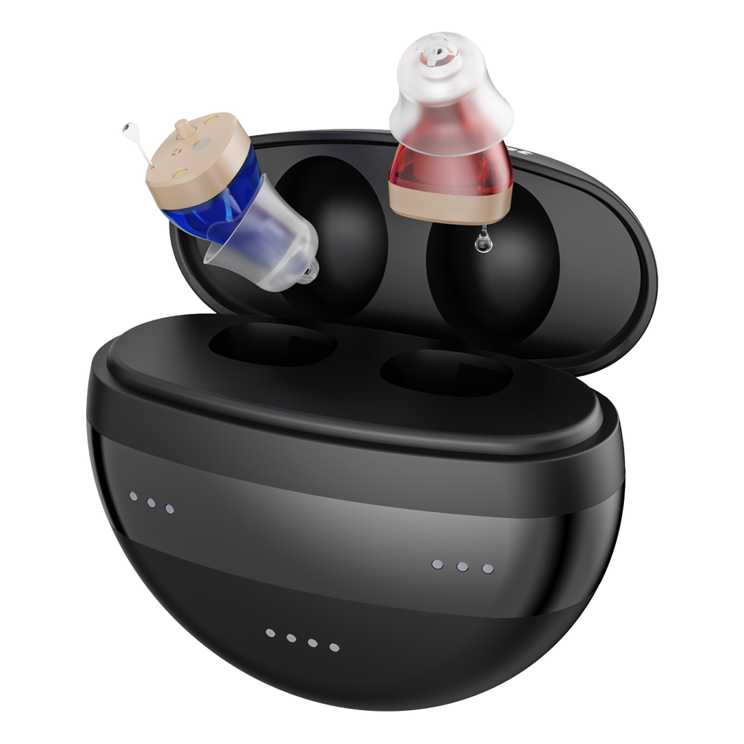 Soundbright Mini Rechargeable In-Ear Hearing Aids, Nearly Invisible